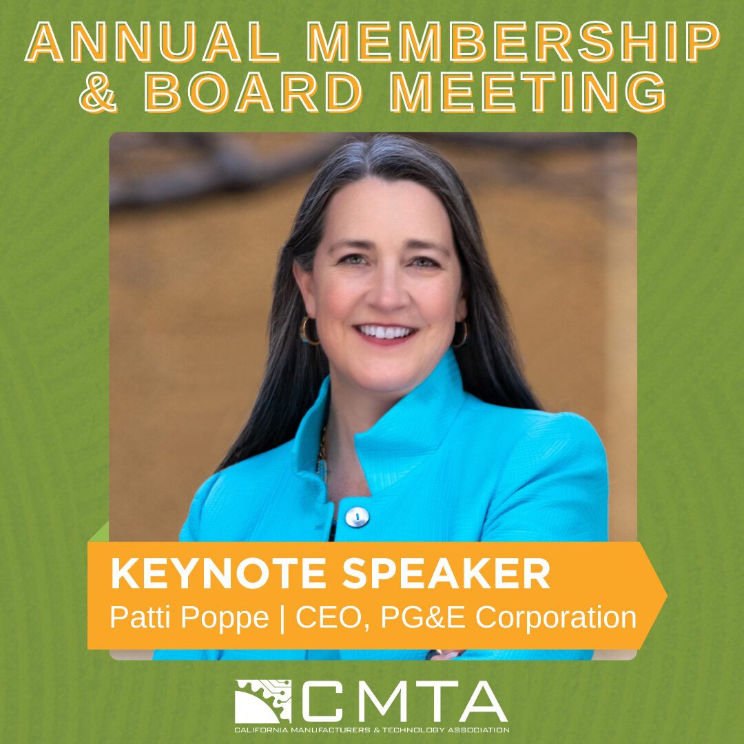 PG&E CEO Announced as Keynote Speaker at CMTA’s Annual Membership ...